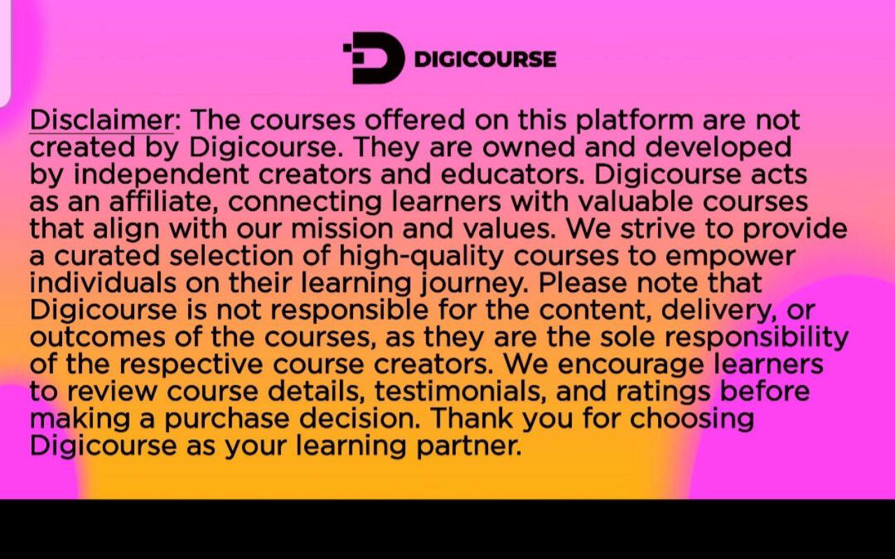 Digicourse Landing Page 1